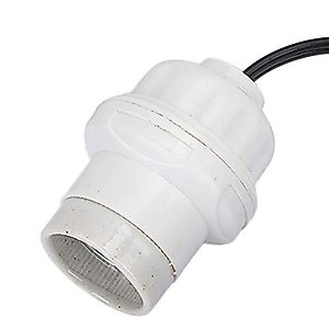 AUHX Uvb Reptile Light, Reptile Heat Lamp ABS Plastic Durable Impact Resistant High Temperature Resistant for Turtles for Lizards for Hatching(US Plug 110V)