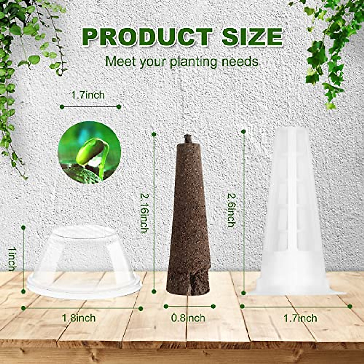 120 Pcs Seed Pod Kit,Plant Germination Kits,Hydroponics Garden Accessories for Hydroponic Growing System, Grow Anything Kit with 30 Grow Sponges, 30 Grow Baskets,30 Pod Labels, 30 Grow Domes (120Pcs)
