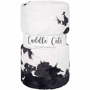 Shannon Fabrics Luxe Cuddle Cut 2Yd-Calf Bessie Fabric, Assorted, 60 Inches