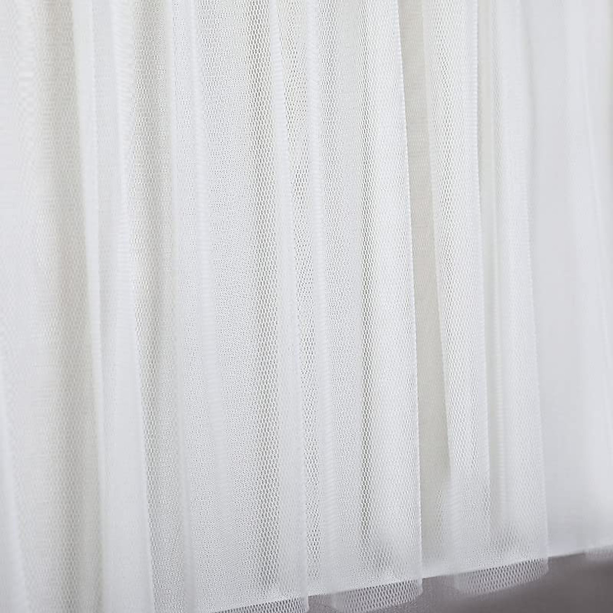 YIJIAFEIFEI LCD TV Dust Cover with Openable Front Flap, Indoor TV Cover Dust Proof, Soft Lace Cover for Tv Decorative(Size:40 inch)