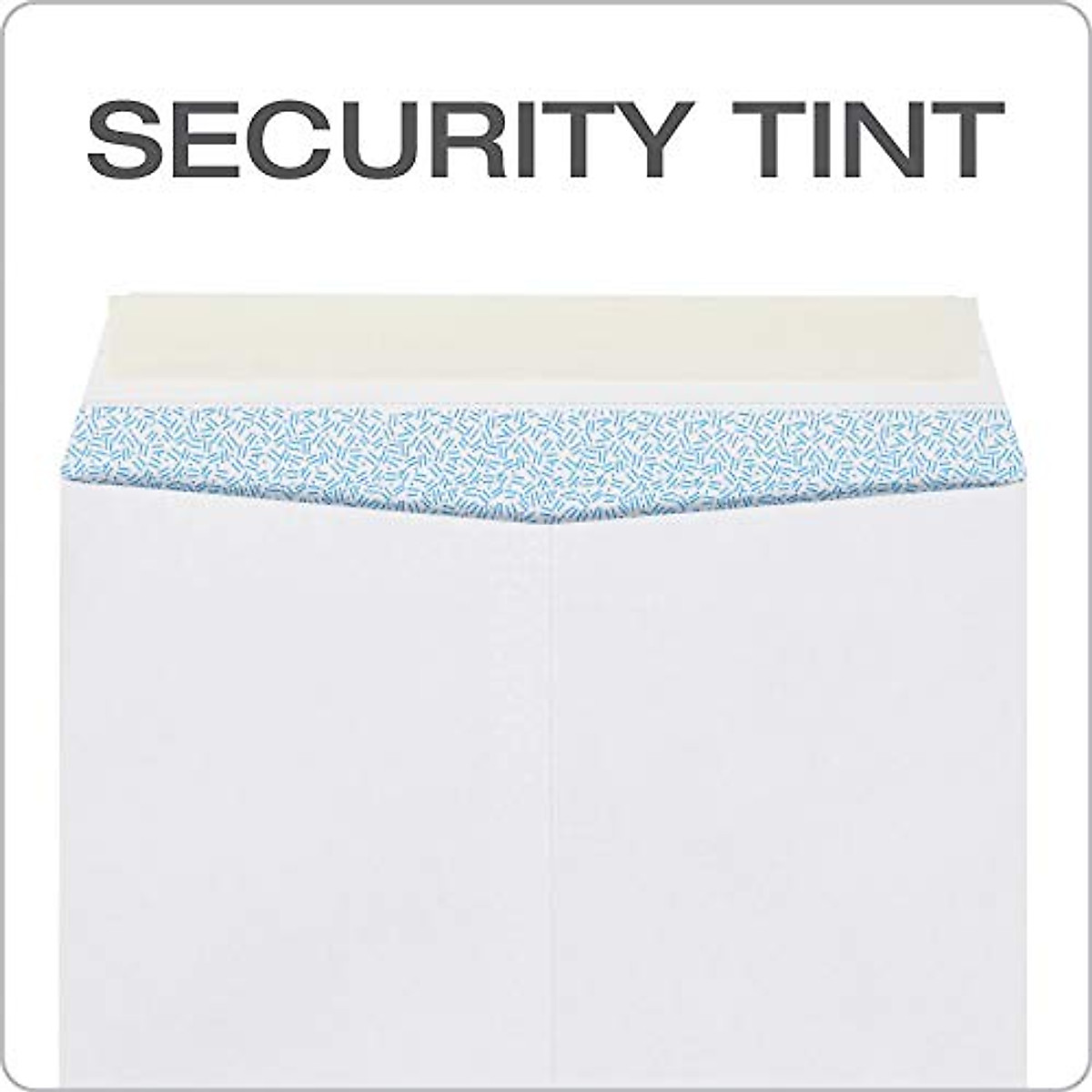 Columbian Envelopes Columbian 9 x 12 Catalog Mailing Envelopes, SimplySafe Tamper Evident, Security Tint, Pull Strip, Peel and Seal Closure, White, 100/Box (COLO930)