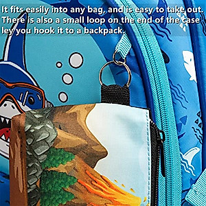 HSYA Pencil Case, Big Capacity Pencil Bag Pen Case with Zipper Lightweight & Spacious Pencil Pouch for Adults School Teen Girl Boy (Stegosaurus) (P18)