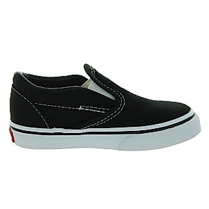 Vans Unisex Child Classic Slip On - Black - 7.5 Toddler