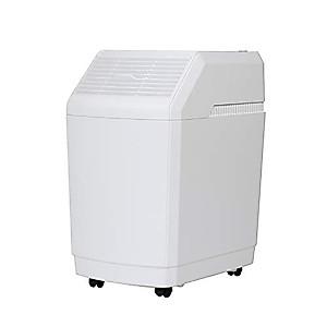 AIRCARE Space Saver Large Evaporative Whole House Commercial 6 Gallon Humidifier for Large Rooms 2,700 sq ft. With Digital Controls, Auto Humidistat and Automatic Shut Off