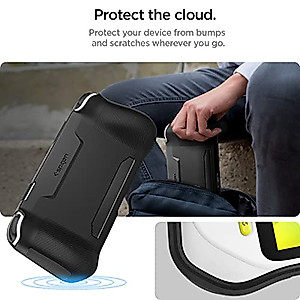Spigen Rugged Armor Designed for Logitech G Cloud Gaming Handheld Accessories Logitech G Cloud Gaming Handheld Protective Case - Matte Black