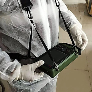 SWR Dawei Vet Ultrasound Machine Portable Veterinary Handheld Scanner B-Ultra Sound Lightweight Ultrasound Pregnancy Tester with Waterproof Probe for Pig,Sheep,Dog use (Back Fat Probe)