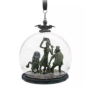 Haunted Mansion Hitch Hiking Ghost Globe Ornament
