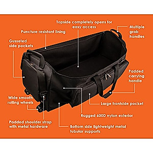 Pro Tec CP205WL Protec CP205WL 36" Hardware Bag with Wheels