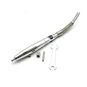 TEMO Precision Handle, for Flexible Shaft on Rotary Grinder, fits 3/32 Inch and 1/8 Inch collets/shank