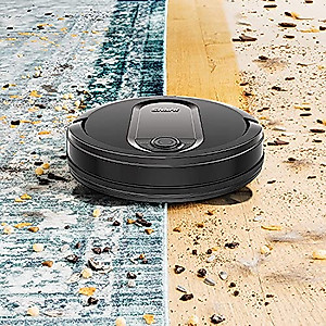 Shark IQ Robot RV1001/RV1100 App-Controlled Robot Vacuum with WiFi and Home Mapping, Pet Hair Strong Suction with Alexa (Renewed)