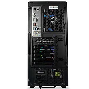 Periphio Chimera Prebuilt RGB Gaming Computer | Intel Six Core i5-10400 4.3GHz | GeForce RTX 3050 8GB | 16GB DDR4 RAM | 500GB NVMe M.2 SSD + 1TB HDD | Windows 10 Gaming PC | 5G-WiFi + Bluetooth 5.0