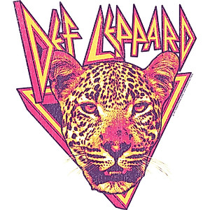 American Classics Def Leppard Rock Band Leopard Logo Toddler Short Sleeve Graphic Tee