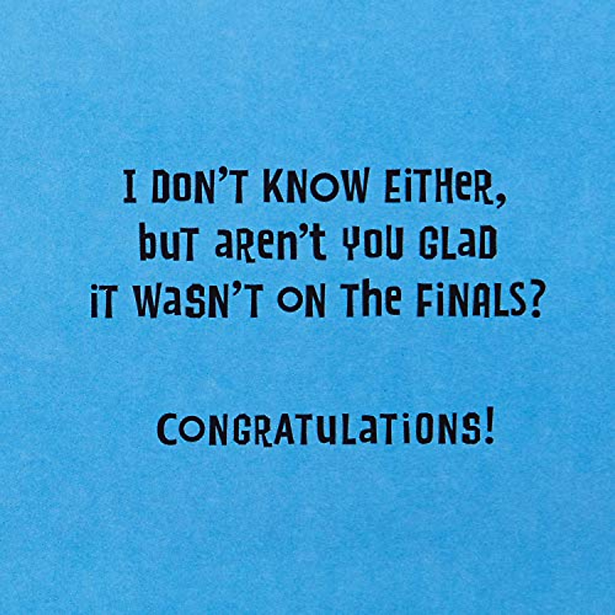Hallmark Funny Graduation Card
