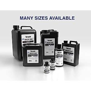 VersaInk-Nano Black MICR Ink -85ml – Magnetic Ink for Check Printers and All-in-One Inkjets - Standard MICR Signal, V0101S-7304