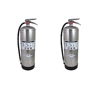 Amerex 240, 2.5 Gallon Water Class A Fire Extinguisher (2 PACK)