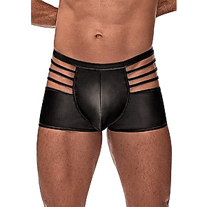 Male Power Matte Cage Short 121-261 Black
