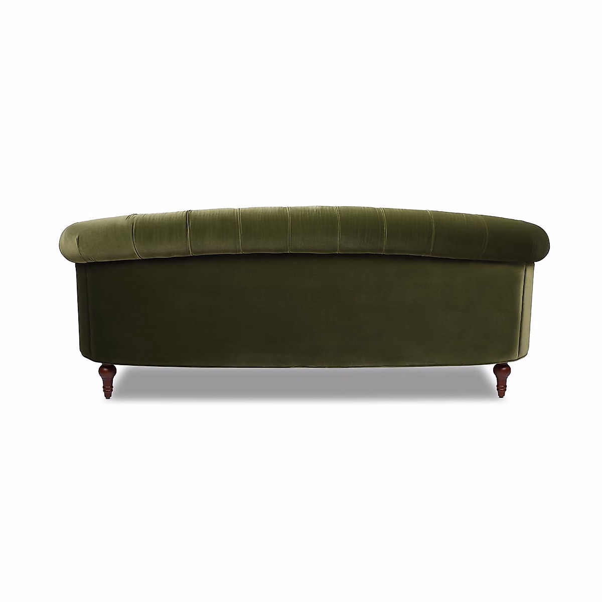 Jennifer Taylor Home La Rosa Victorian Chesterfield Tufted Sofa, Olive Green Performance Velvet