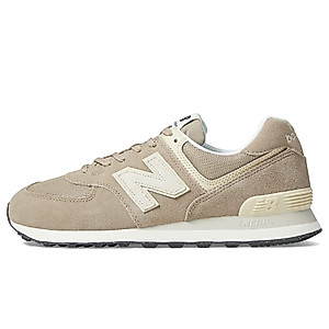 New Balance Unisex 574 V2 Lace-Up Sneaker, Beige/Off White, 7.5 US Men