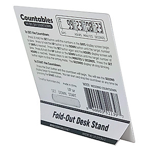 Retirement, Wedding or Baby Countdown Clock | up to 999 Day Countdown Timer