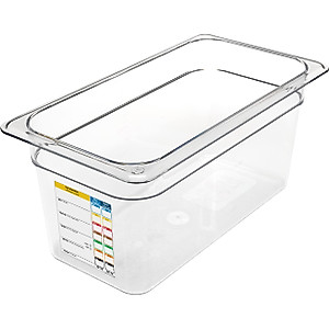 Carlisle FoodService Products PermaLabel Count, 6" Deep, Clear