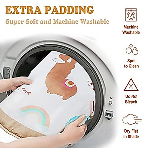 Baby Gym Play Mat with 9 Toys, PgUp Washable Baby Play Gym Marine Animals Infant Play Mat for Sensory and Motor Skill Early Development, Non-Slip Baby Activity Gym for Newborns Toddlers as Gift