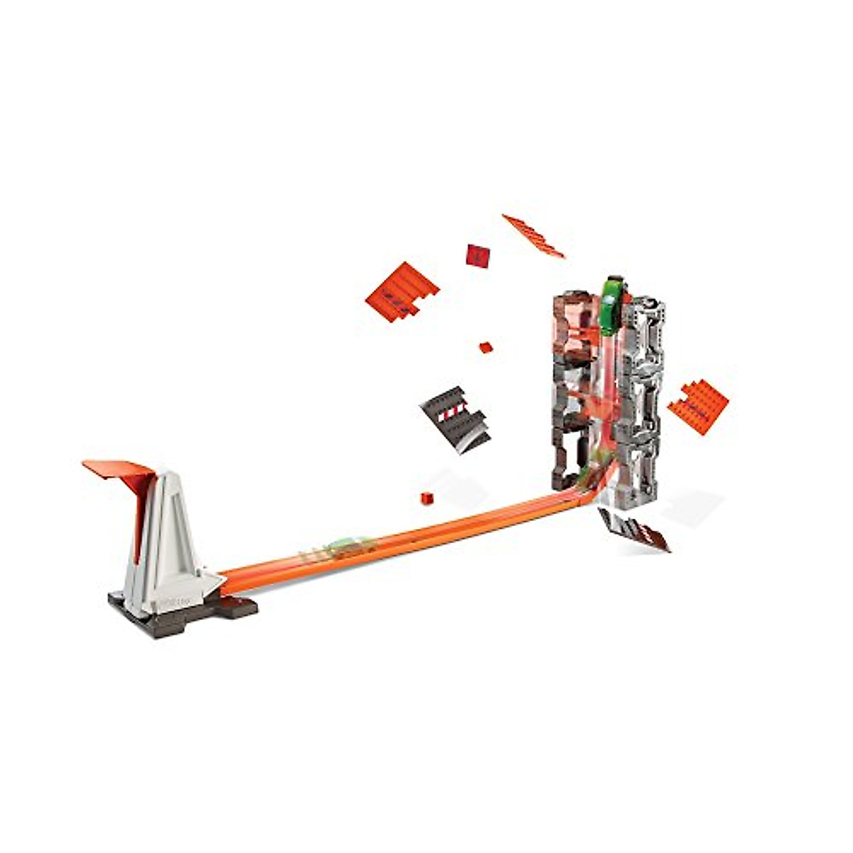 Hot Wheels Track Builder Construction Crash Kit