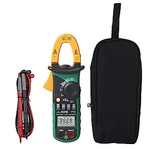 KPS-PA430 Digital Mini Clamp Meter AC/DC Current 400A, AC/CD Voltage 600V, Resistance, Capacity, Duty Cycle 4000 Counts