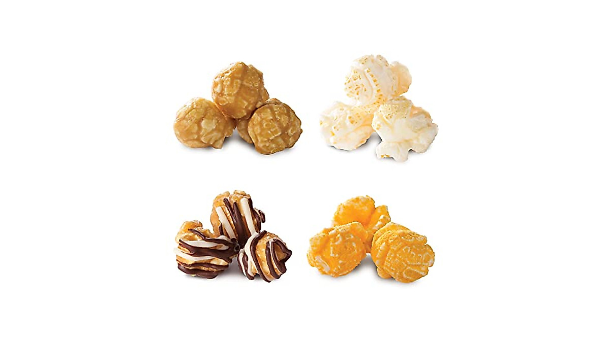 Popcornopolis Gourmet Popcorn Snack Pack - 12 Cone Variety Perfect for ...