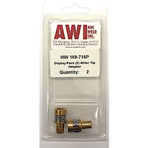 169-716 Miller Style M-Series Gas Diffuser - Arc Weld by Masterweld Pack of (5)