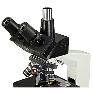 OMAX 40X-2500X Trinocular Biological Compound Microscope with Replaceable LED Light