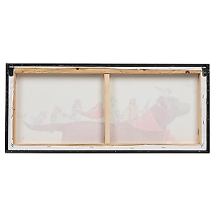 Creative Co-Op Birds & Dog Framed Wall Décor