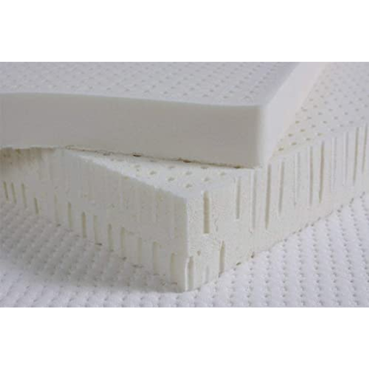 Eco Terra 100% Natural Latex 3" Soft Mattress Topper | Luxurious Comfort & Support| Organic Certified Latex| Deep Rejuvenating Sleep| Made in The USA| Support Shoulders, Hips, Back & Knees| Twin