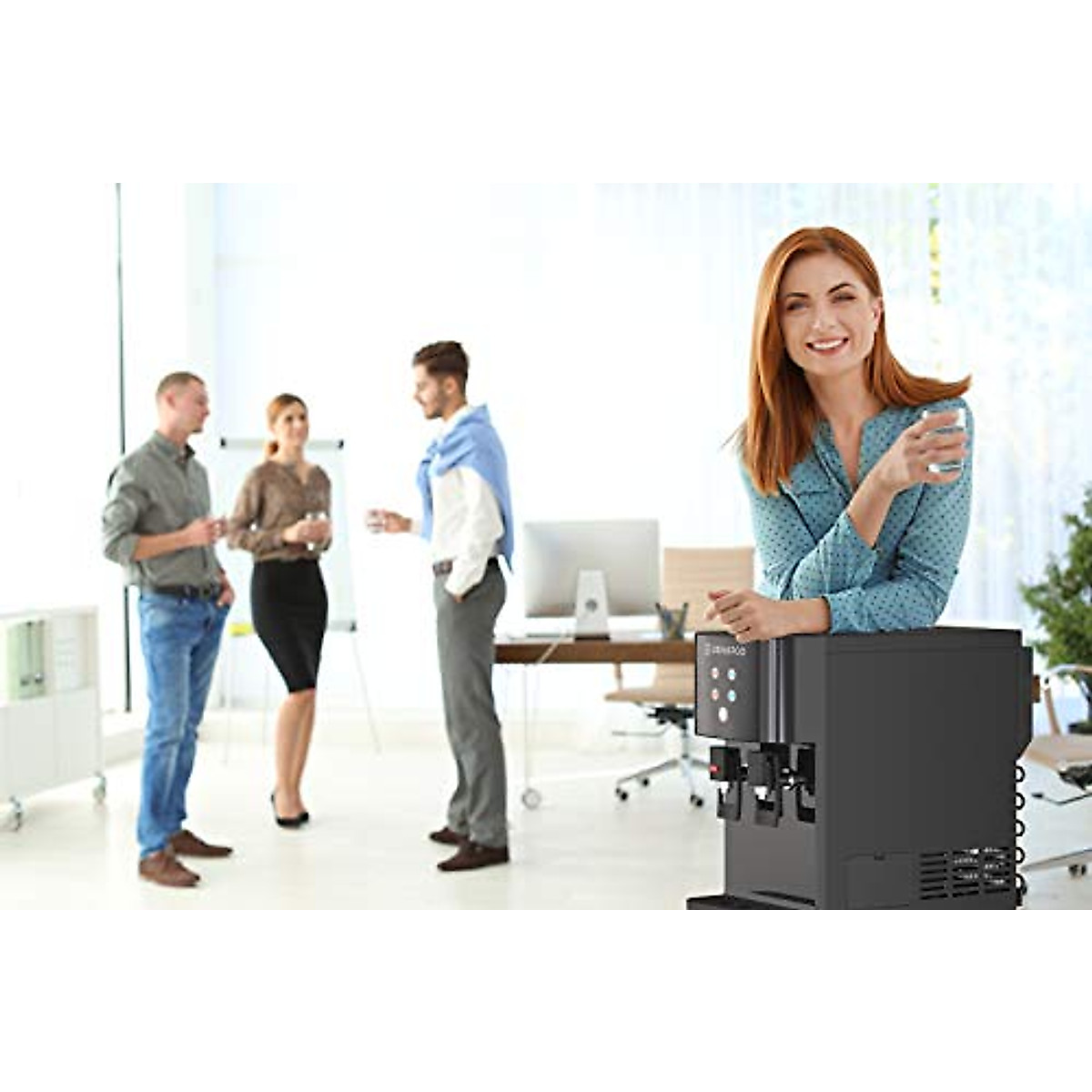 Bottleless Water Cooler Countertop Water Dispenser Hot & Cold Modes For Offices and Homes