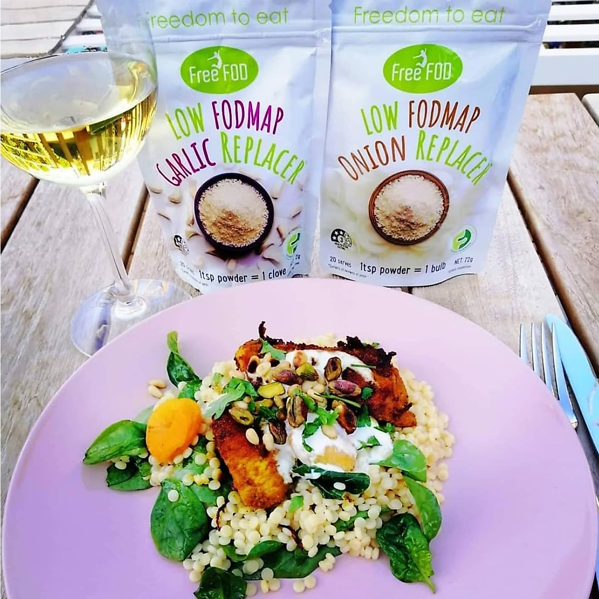 FreeFOD Onion Replacer | Low FODMAP Onion Seasoning | Made with Real Onion Oil | 72g | GMO-FREE