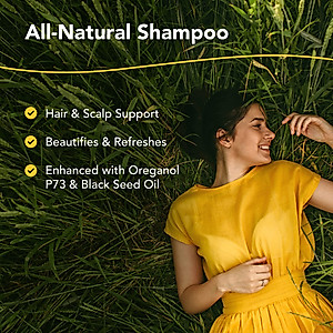 North American Herb & Spice ScalpClenz Shampoo - 8 fl oz - Black Seed Oil Renew Formula - Hair & Scalp Support, Beautifies & Refreshes - Non-GMO