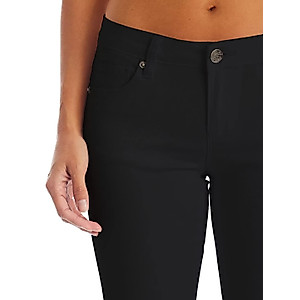 Hybrid & Company Women's Butt Lift Super Comfy Stretch Denim Capri Short Jeans Q43300 Black 3