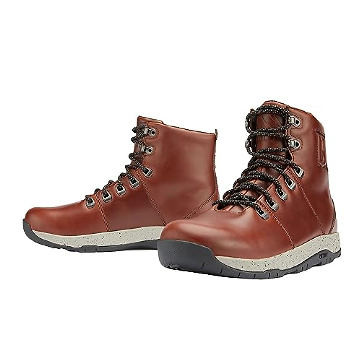 VIKTOS Men's Full-Grain Leather Mid-Height Breathable Actual Waterproof Boots, Gunstock, 9