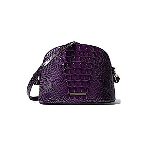 BRAHMIN Ombre Melbourne Small Georgina Crossbody Ultraviolet One Size