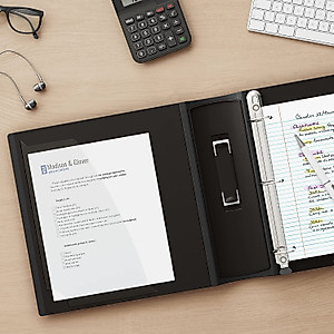 Staples Better Binder Heavy-Duty View, Black, 1000-Sheet Capacity, 5" (Ring Diameter)