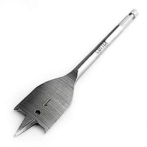 1/4" to 1-1/2" (6mm-38mm) CUTTEX TOOLS Spade Drill Bit Set, 13 PCS The Most Common Sizes, Full Set Heavy Duty Paddle Flat Bits, Nylon Storage Pouch Included