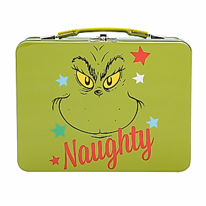 Bioworld The Grinch Naughty and Nice Large Tin Tote