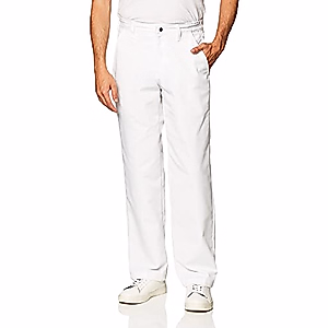 Chef Designs Men's Chef Pant, White, 34W x 30L