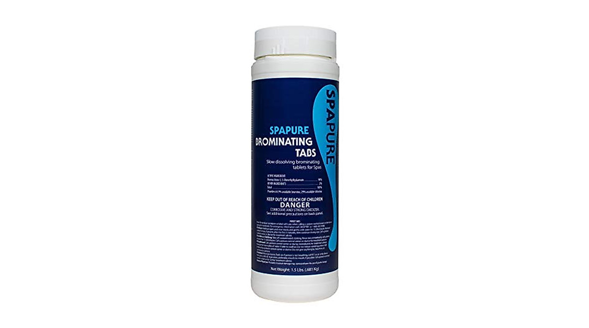 SpaPure Brominating Tabs for Effortless Spa Care