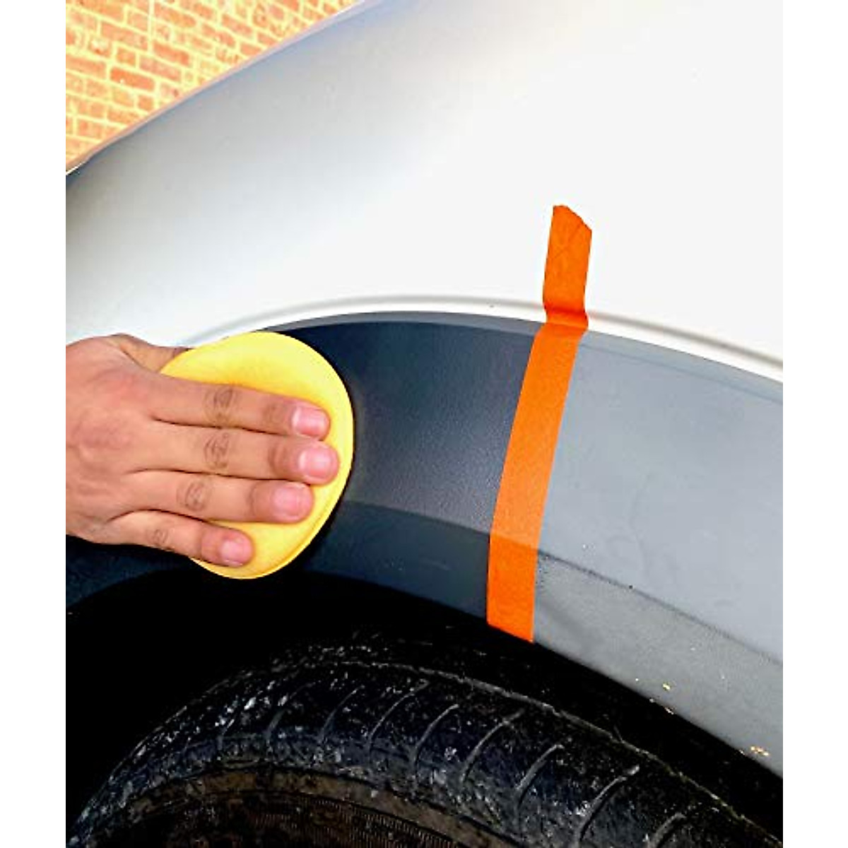 Blysk Super Restore 8oz. Trim and Plastic Restorer Protectant, Renew Trim, Bumpers, Guards, Non-Greasy, Super Shine, Long Lasting, Dry-to-The-Touch