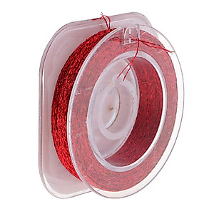 Baosity Nylon Whipping Wrapping Thread for Fishing Rod Guides 50m/55yds, Red