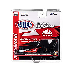 Auto World 4Gear NHRA R27 Doug Kalitta - Mac Tools Top Fuel Dragster HO Scale Slot Car