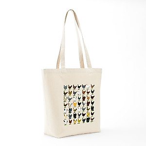 CafePress 49 Hen Breeds Tote Bag Canvas Tote Shopping Bag