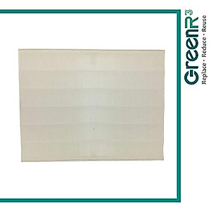 GreenR3 Air Purifier True HEPA Air Filter + 4 Replacement Carbon Filters for Winix 115115 fits 5300 6300 5300-2 6300-2 P300 C535 5000b 5000 5500 9000 Plasma Wave WAC5300 WAC5500 WAC6300 and more