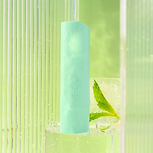 eos 100% Natural & Organic Lip Balm- Sweet Mint, Dermatologist Recommended, All-Day Moisture Lip Care, Made for Sensitive Skin, 0.14 oz (Pack of 2)