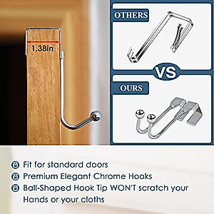 The Fine Living Co. X-Large Two Compartments Hanging Laundry Hamper with Over Door Hooks, Durable Space Saving Laundry Bag Storage with Bottom Zipper, Wide Open Top Dark/Light Compartment(25"x10"x31")